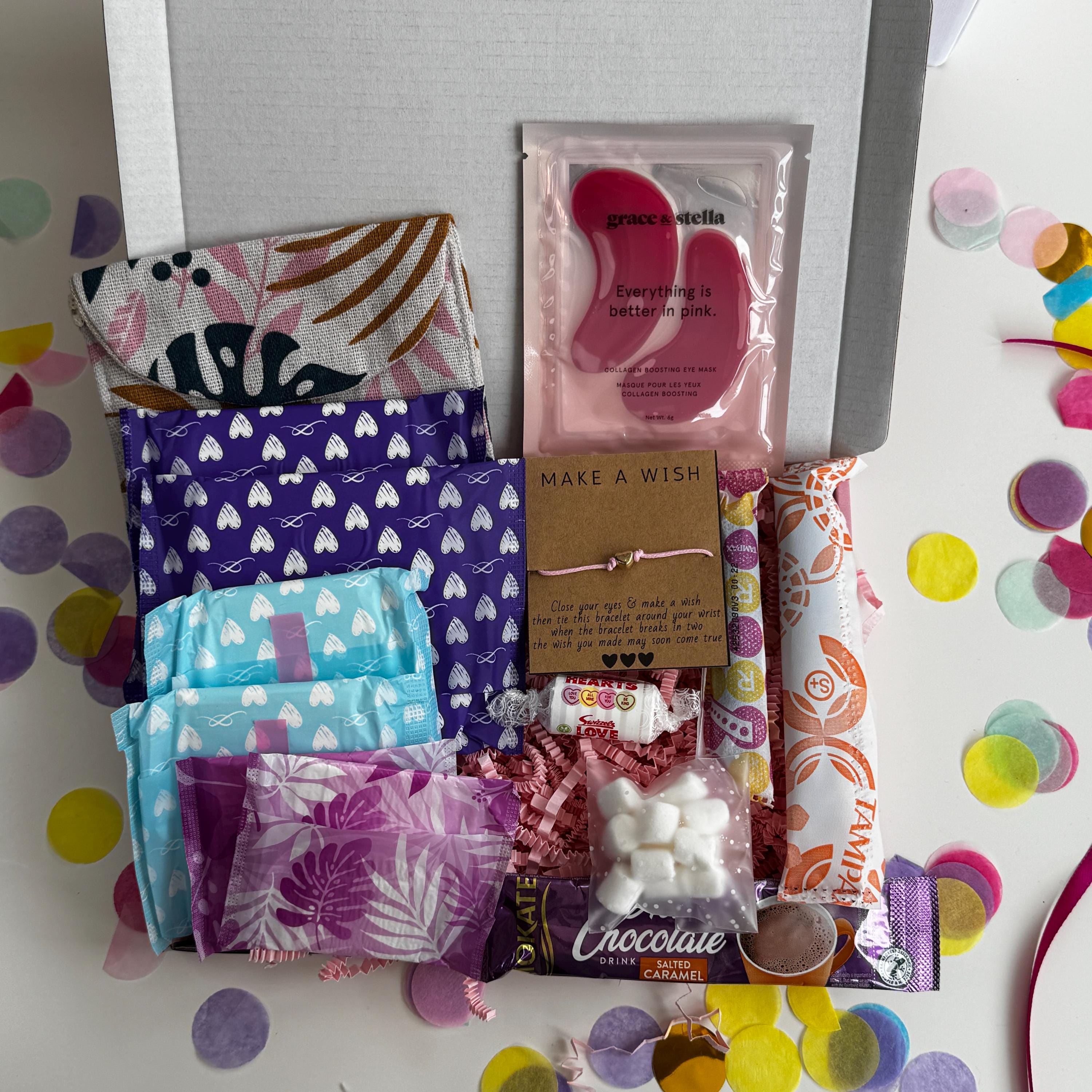 Period Gift Box, Luxury Pamper Hamper for Her, Self Care Gift, Period ...