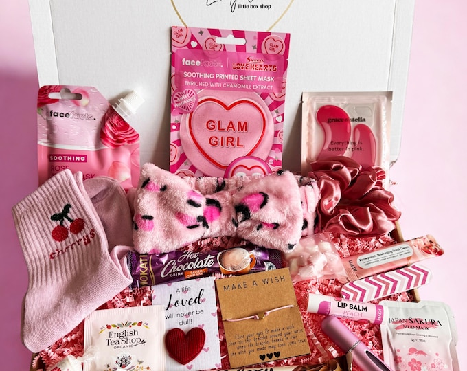 Pamper Gift Box for Her Teenage Tween Birthday Sleep Over Pamper Self ...