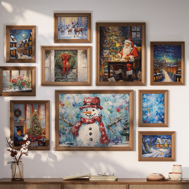 Christmas Art Print - Etsy