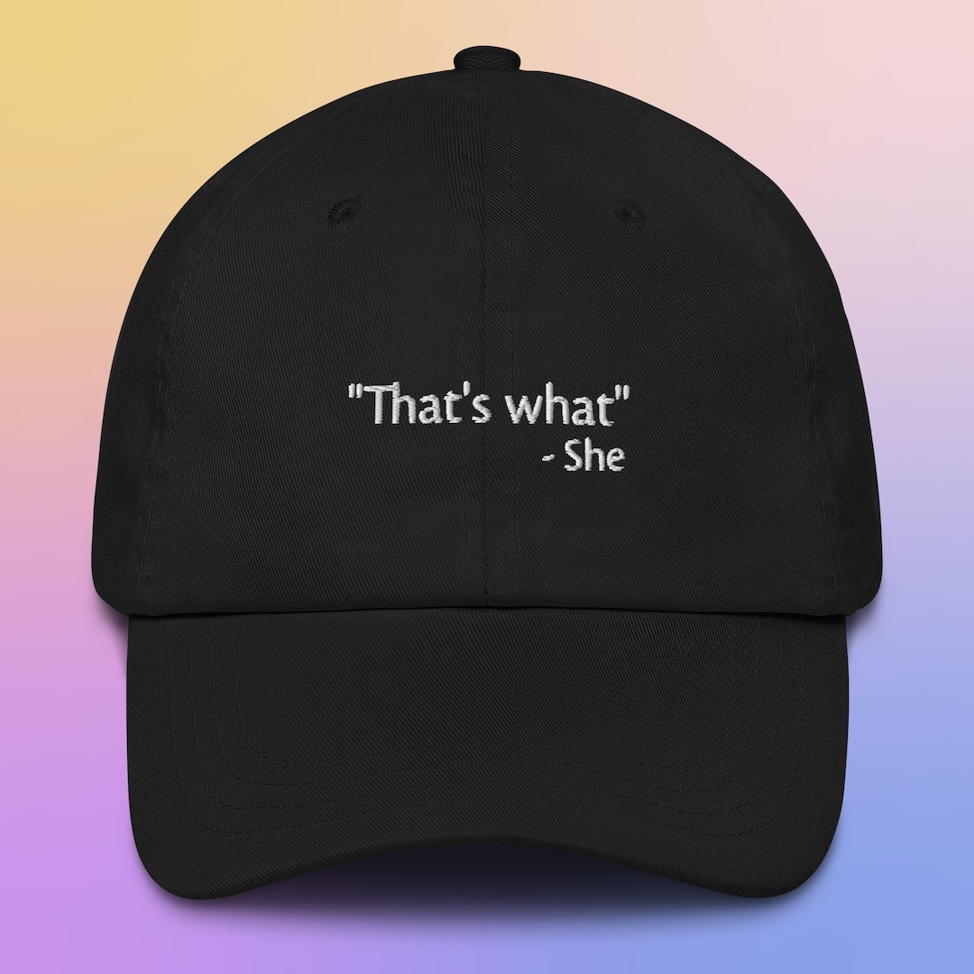 That's What she Dad Hat - Etsy