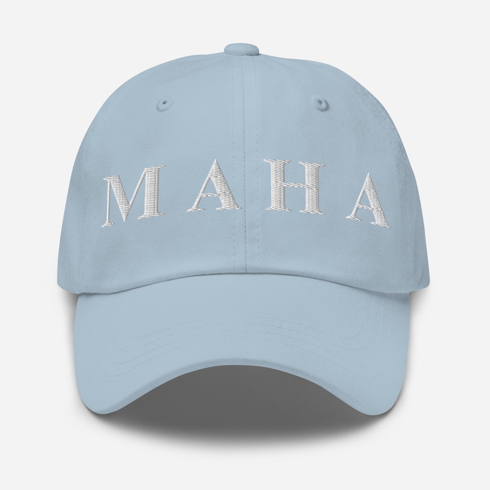 Gorra de papá bordada MAHA - Etsy México