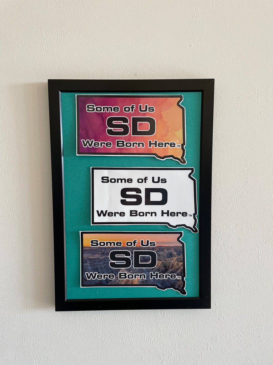 South Dakota Bumper Sticker, the Mount Rushmore State, South Dakota ...