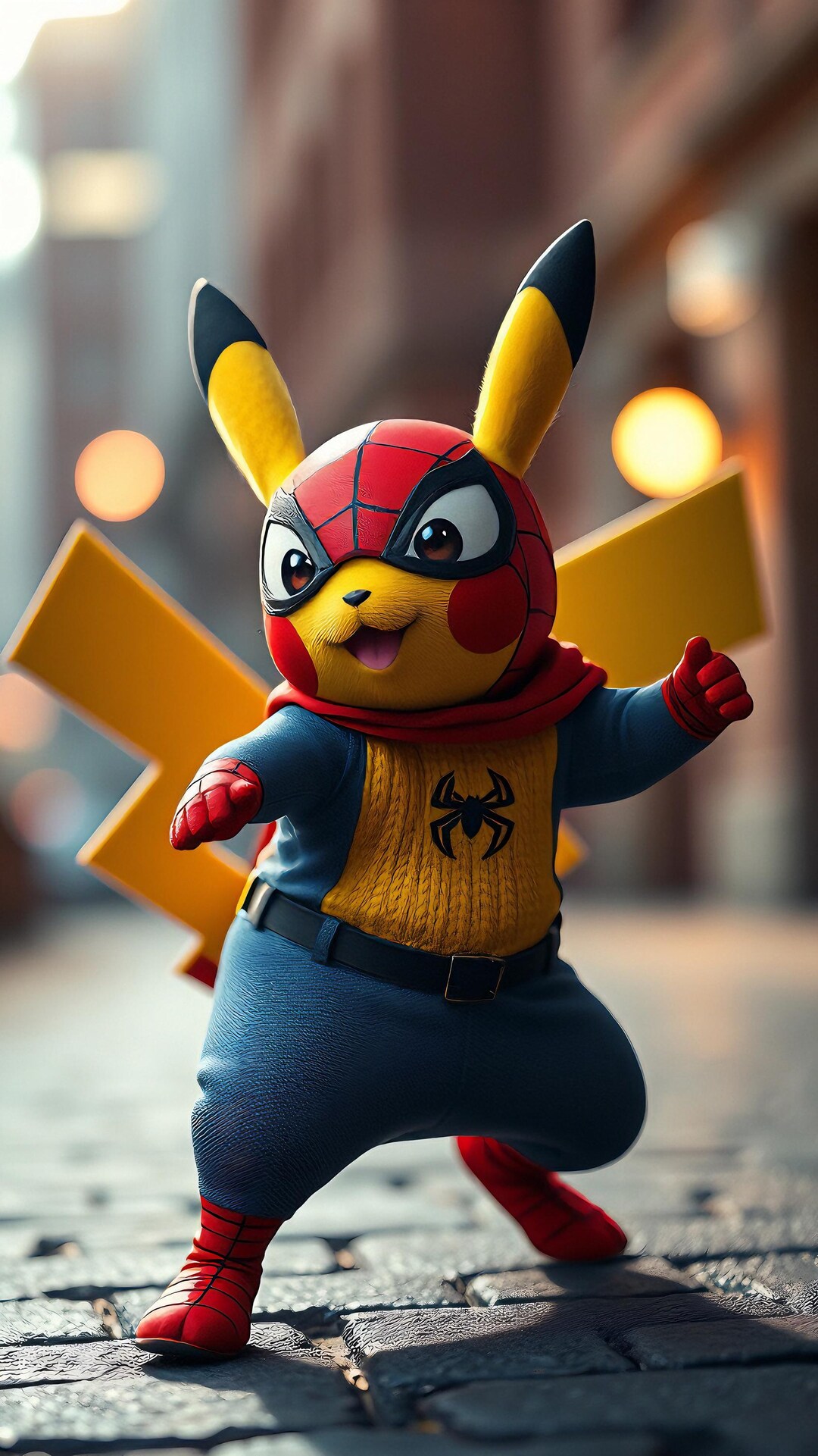 Pikachu, Spider Man, Deadpool - Digital Art - Etsy