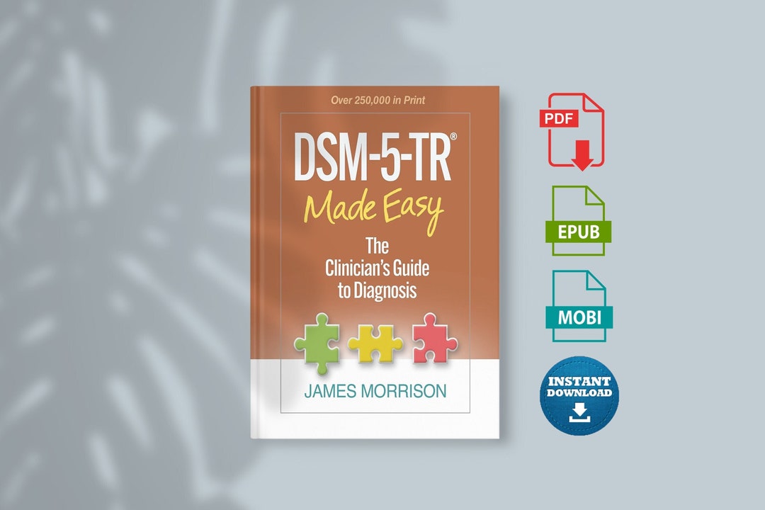 DSM-5-TR Made Easy: the Clinician's Guide to Diagnosis 1st Edition - Etsy
