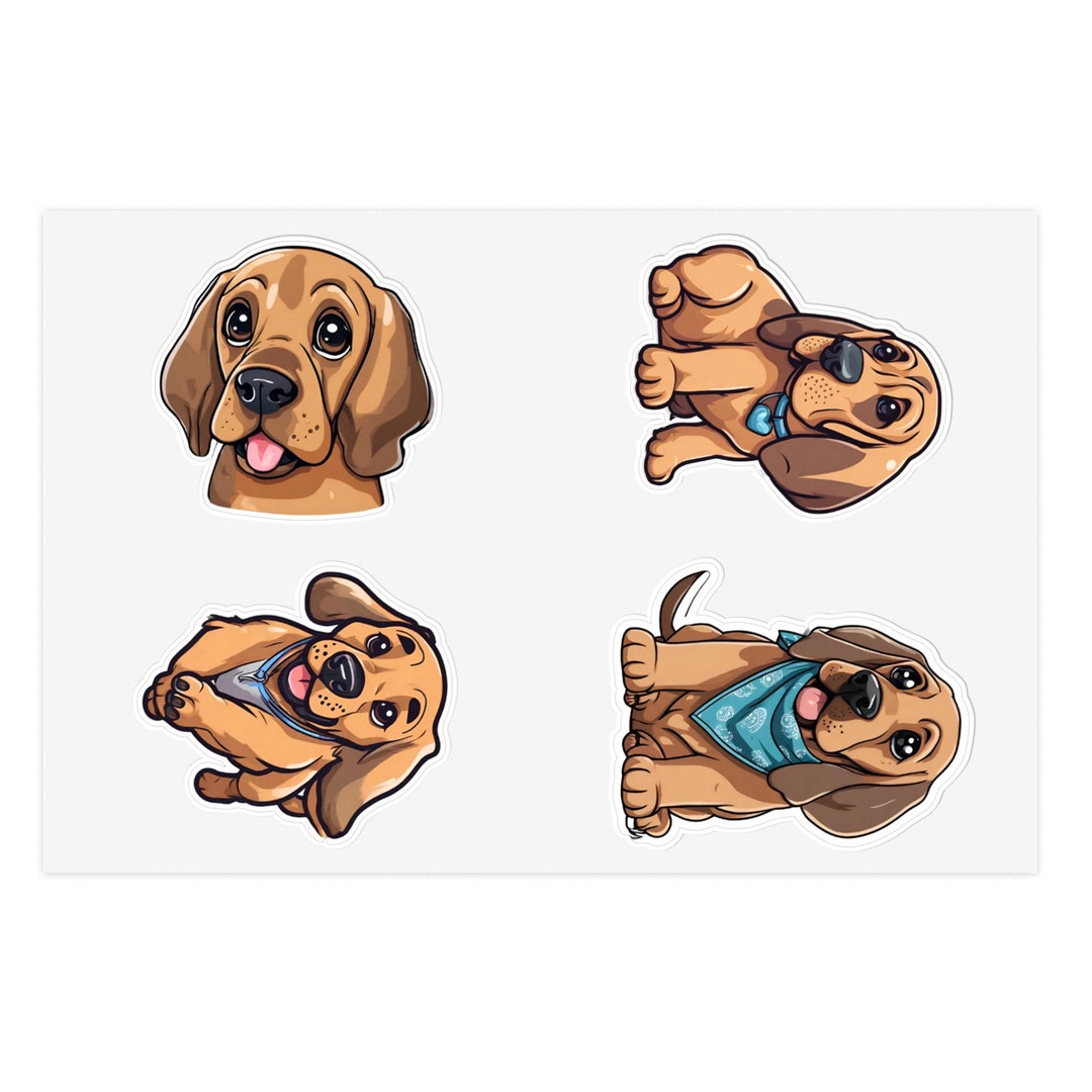 Bloodhound Stickers, Bloodhound Vinyl Stickers, Bloodhound Decal ...