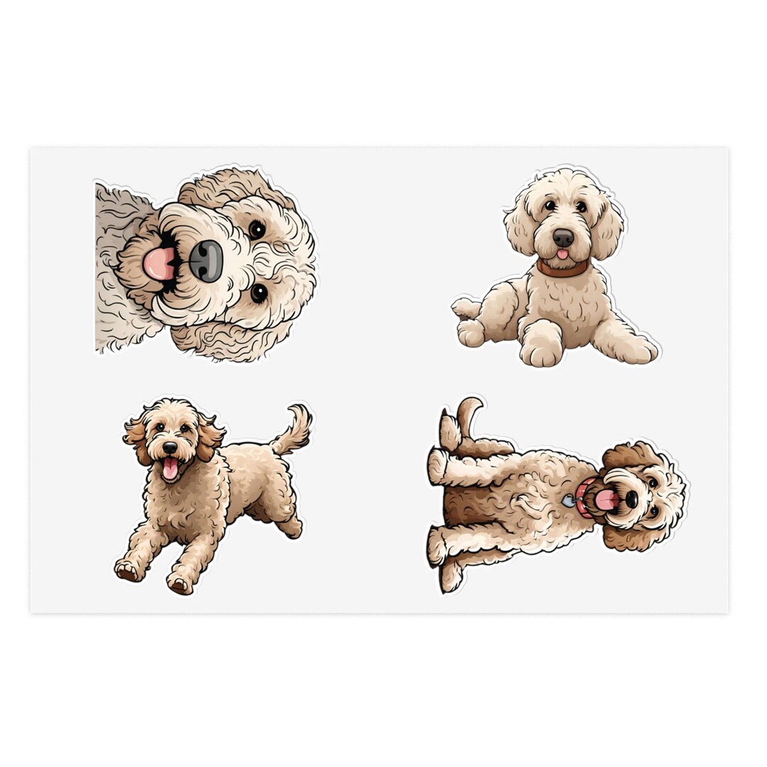 Labradoodle Stickers Labradoodle Decals Labradoodle Mom Gift ...
