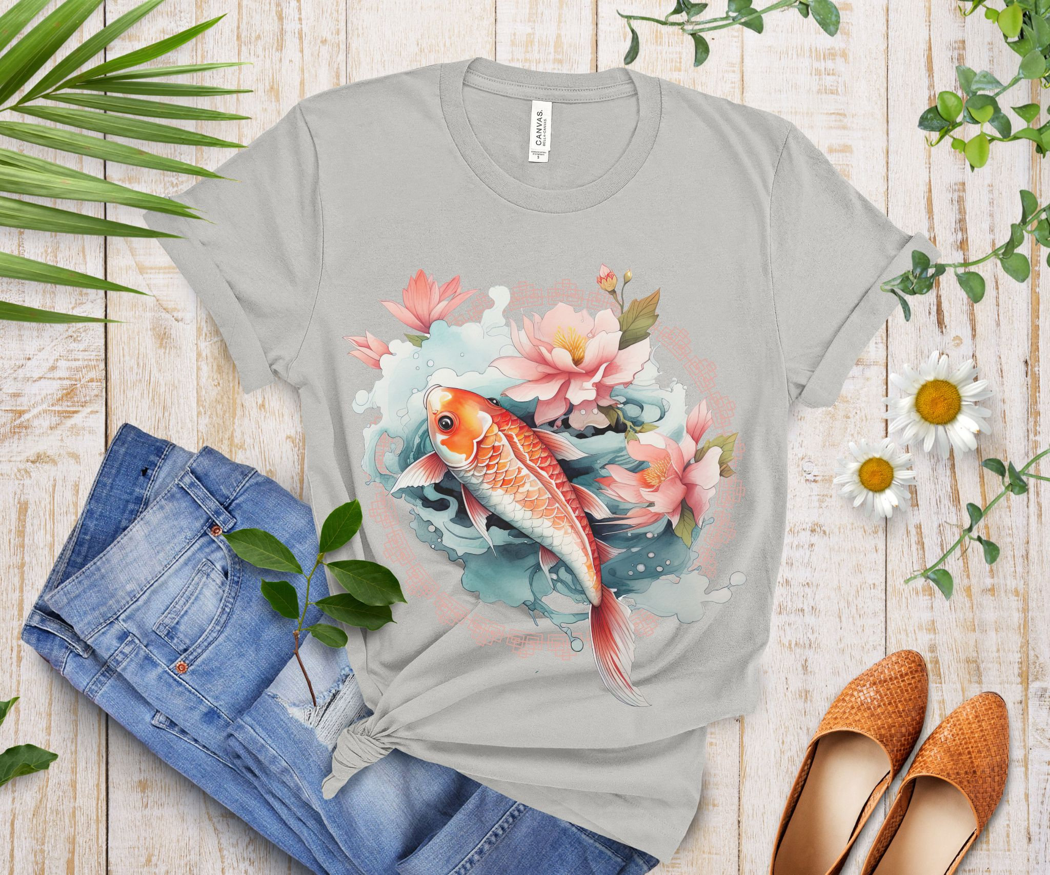 Koi Fish Shirt Japanese Koi Fish Shirt Fish Shirt Japanese Shirt Koi ...