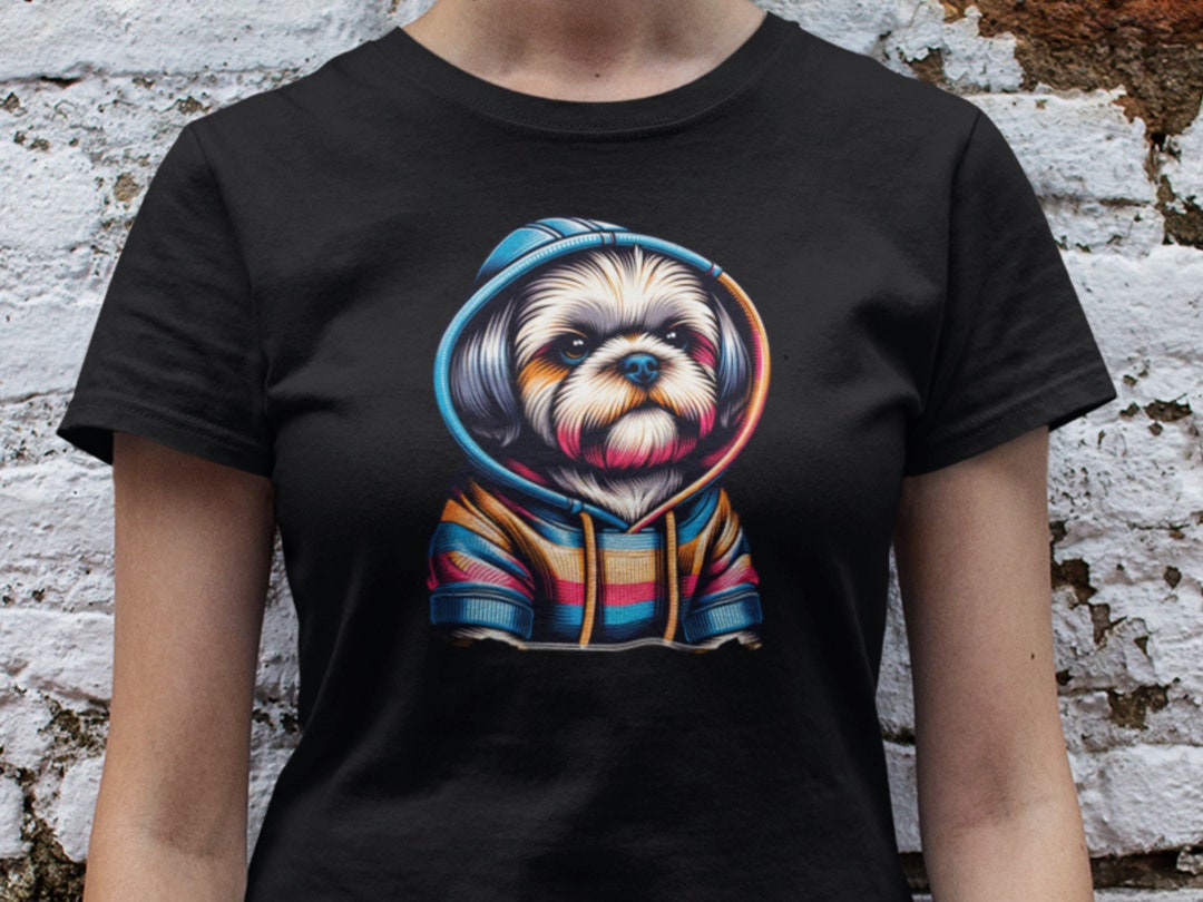 Shih Tzu Dog T-shirt Shih Tzu Tee Shih Tzu Mom Gift Shih Tzu Dad Gift ...