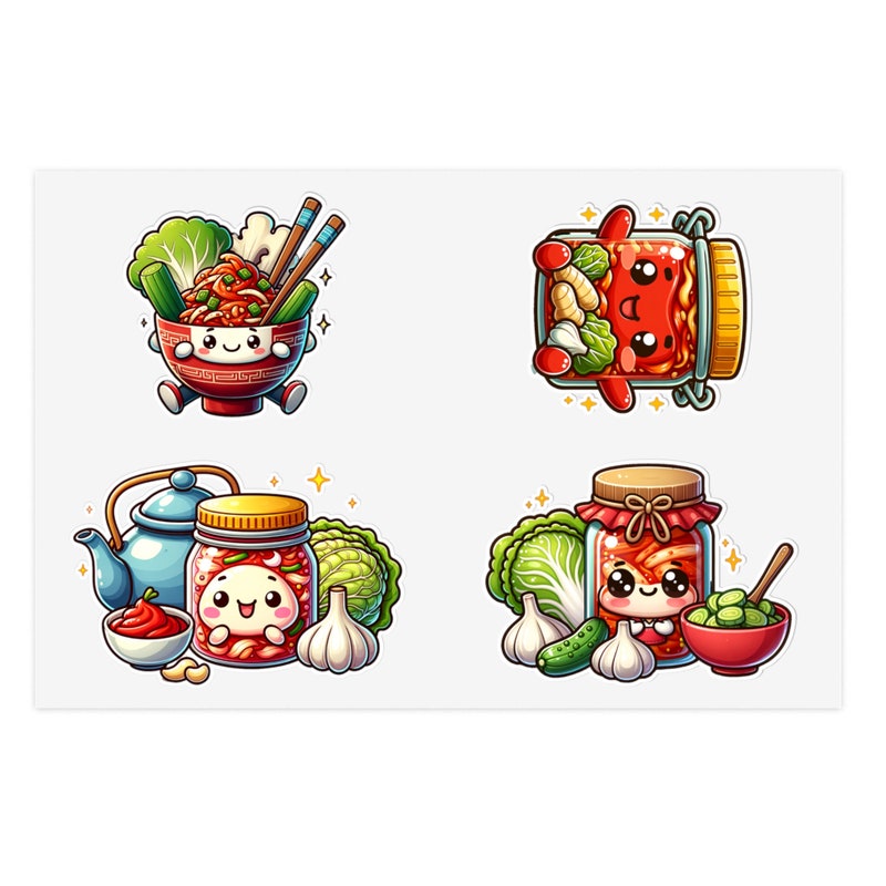 Kimchi Sticker - Etsy