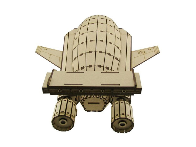 3D Wooden Space Shuttle Puzzle, Build Your Own Spacecraft, 268 Pieces ...