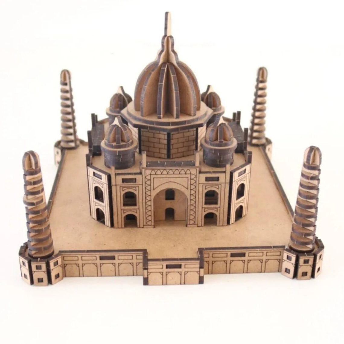 3D Puzzle Taj Mahal, Wooden Taj Mahal Puzzle, Taj Mahal DIY, 3D Puzzle, DIY - Etsy