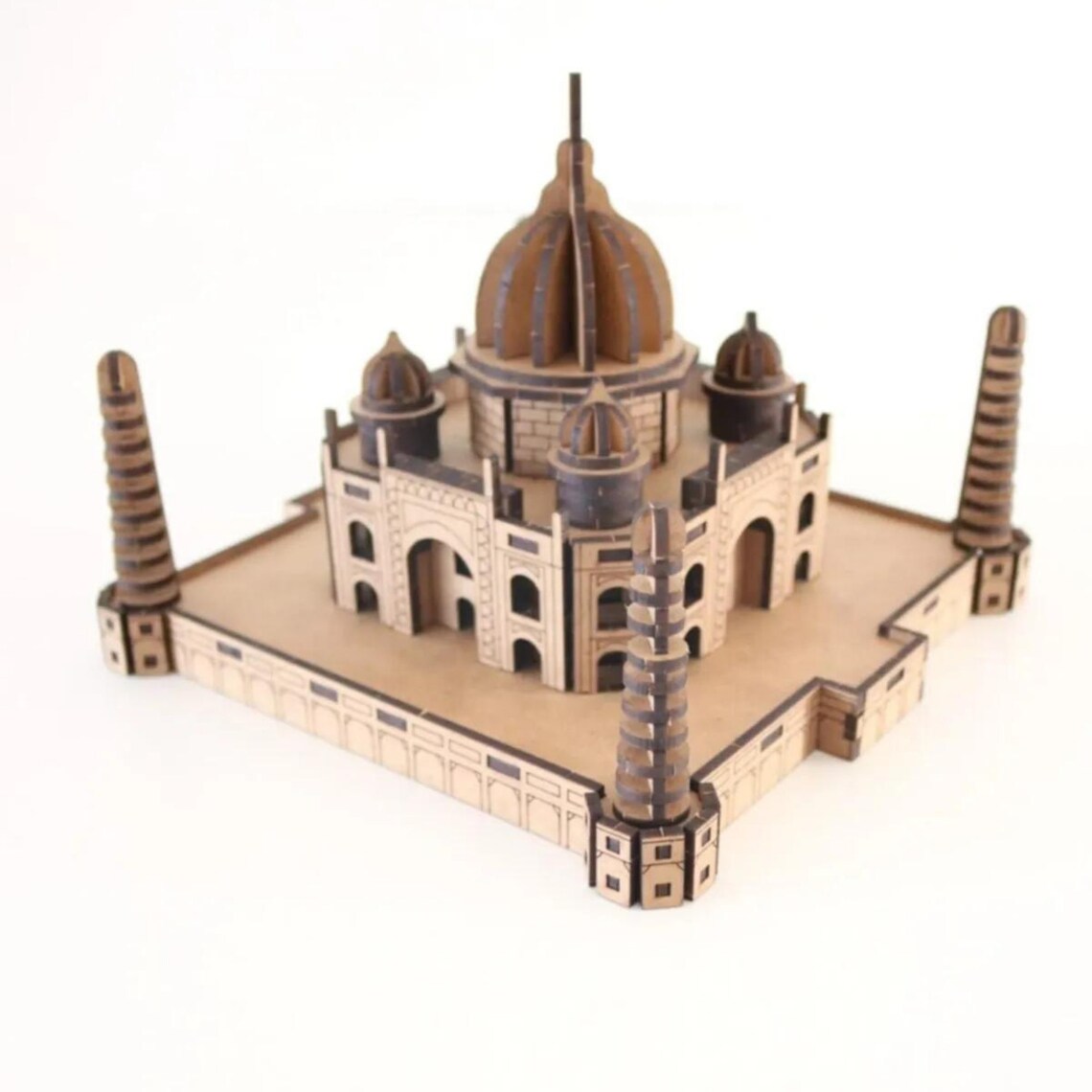 3D Puzzle Taj Mahal, Wooden Taj Mahal Puzzle, Taj Mahal DIY, 3D Puzzle, DIY - Etsy