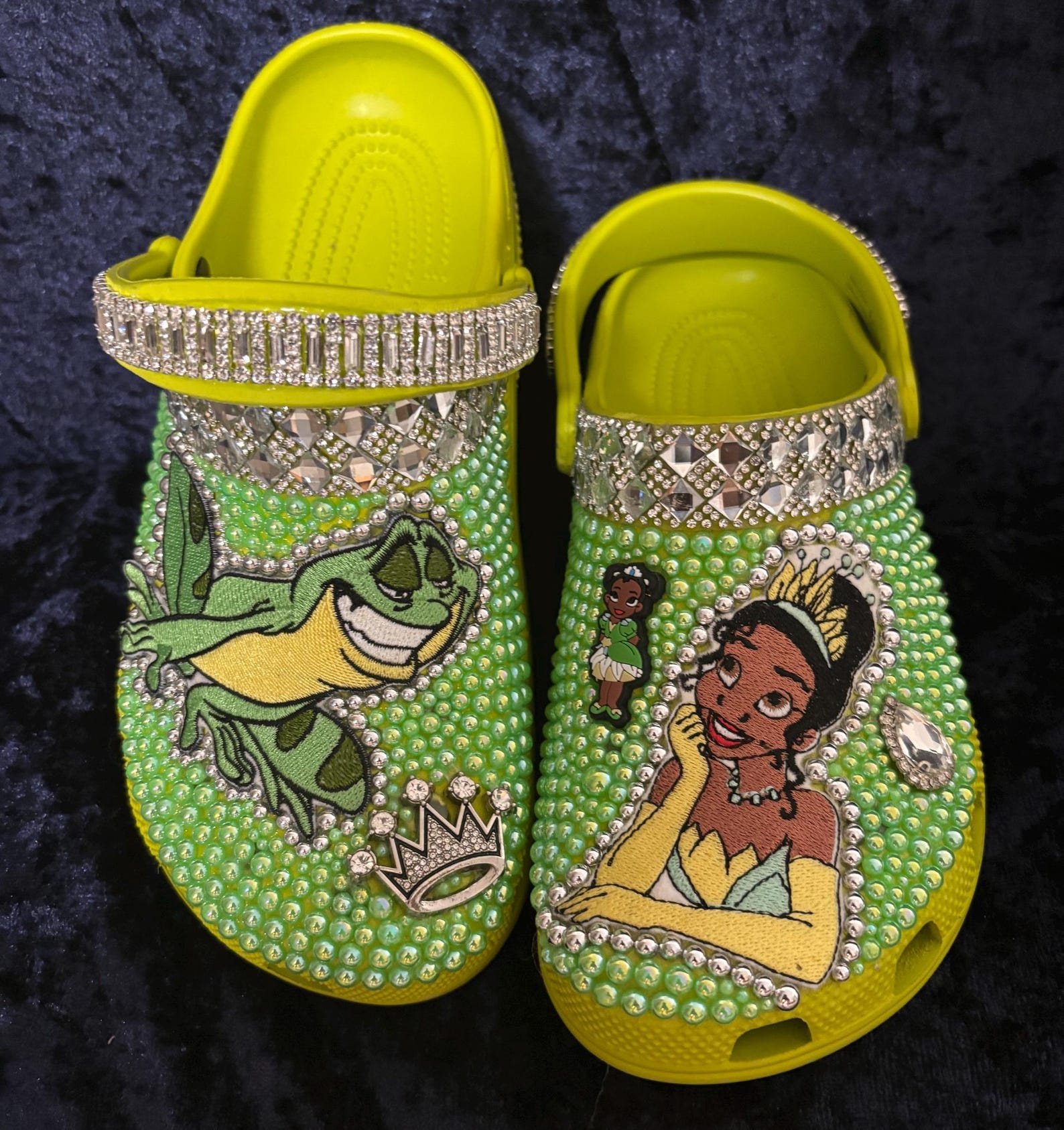 Princess Tiana Croc - Etsy