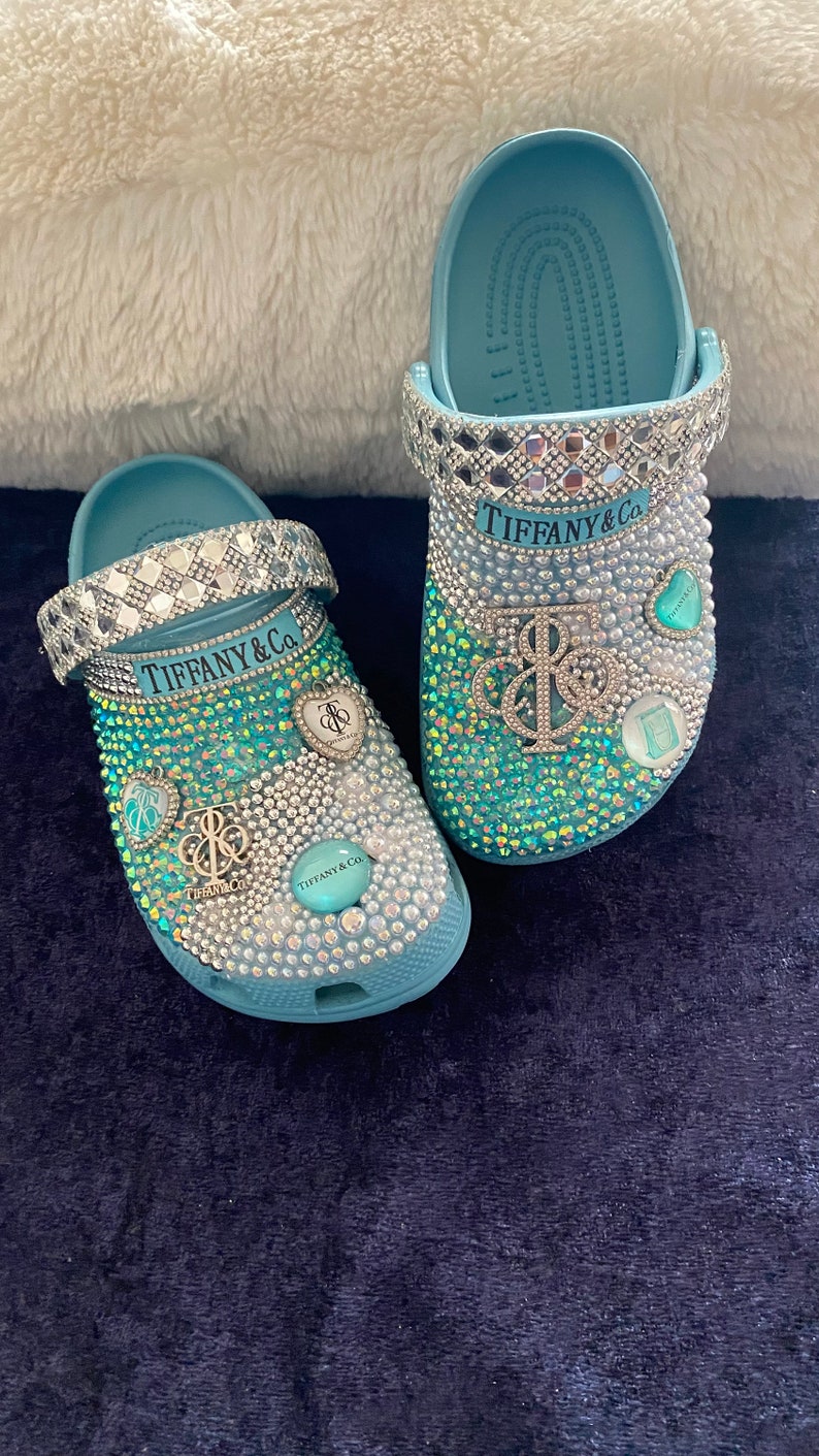 Tiffany Inspired Crocs - Etsy