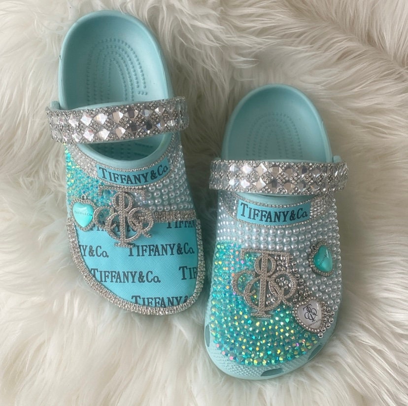 Tiffany Inspired Crocs - Etsy