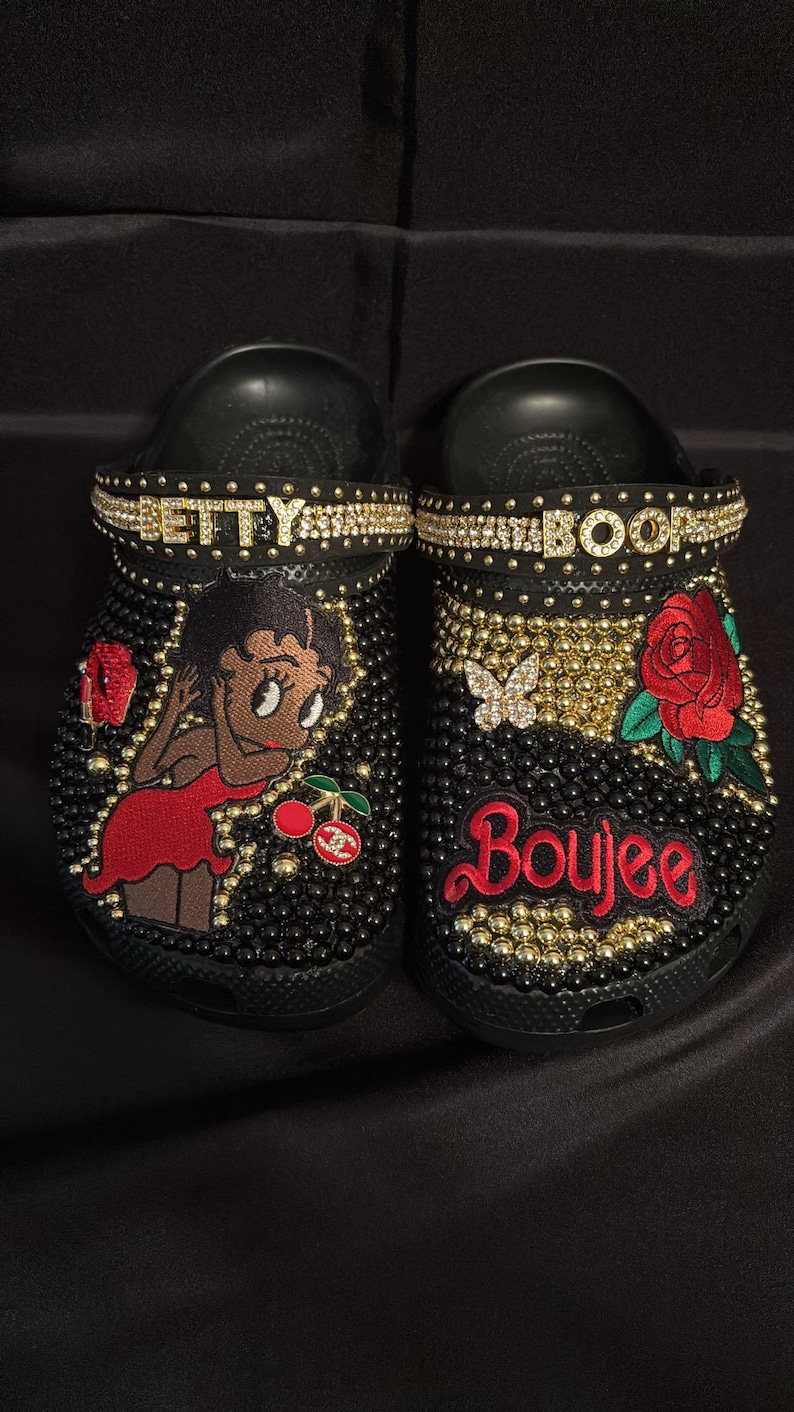 Betty Boop Croc - Etsy