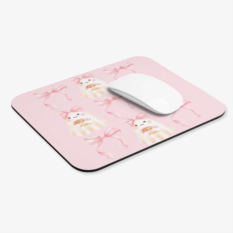 Coquette Mousepad Bow Coquette Gift Halloween Mouse Pad Pink Desk Mat ...