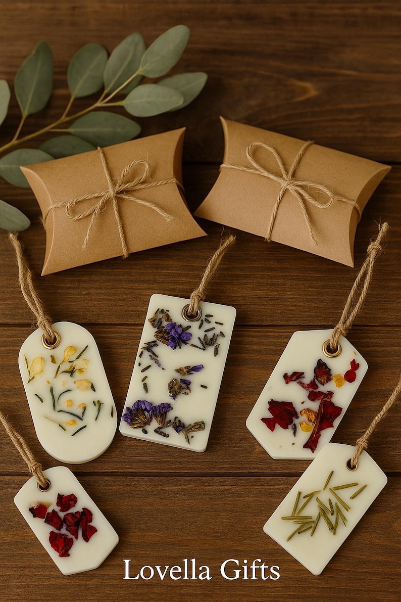 Scented Soy Wax Sachets - Handmade Room Air Freshener, Bridesmaid Gifts ...