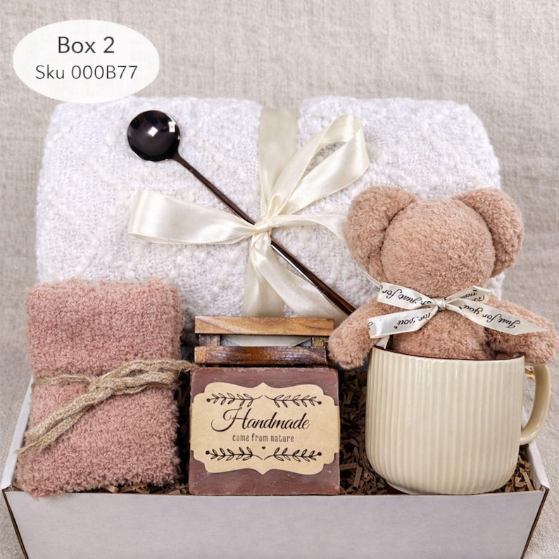 Get Well Soon Gift Box Surgery Recovery Care Package Self Care Comfort ...