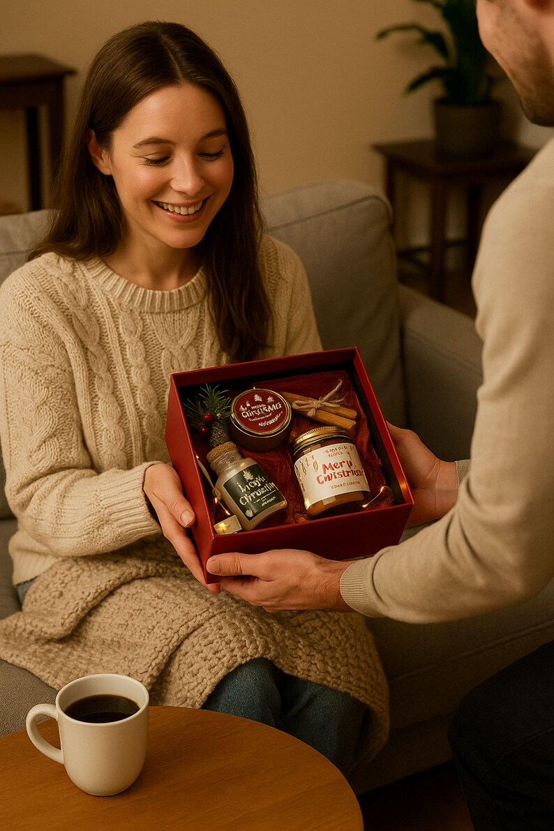 Christmas Self Care Gift Box – Holiday Spa Relaxation Basket With ...