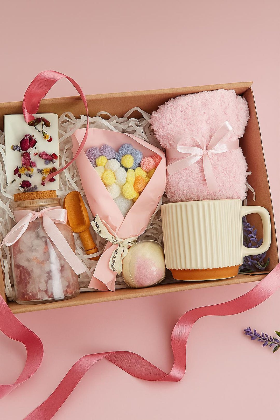 Self-care Gift Box – Cheer up Package, Thinking of You Relaxing Spa Set ...