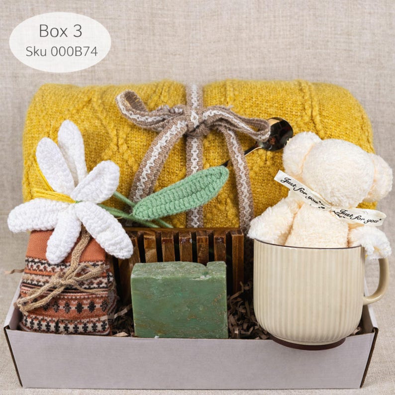Get Well Soon Gift Box Surgery Recovery Care Package Self Care Comfort ...