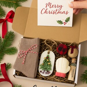 Christmas Self Care Gift Box – Holiday Spa Relaxation Basket With ...
