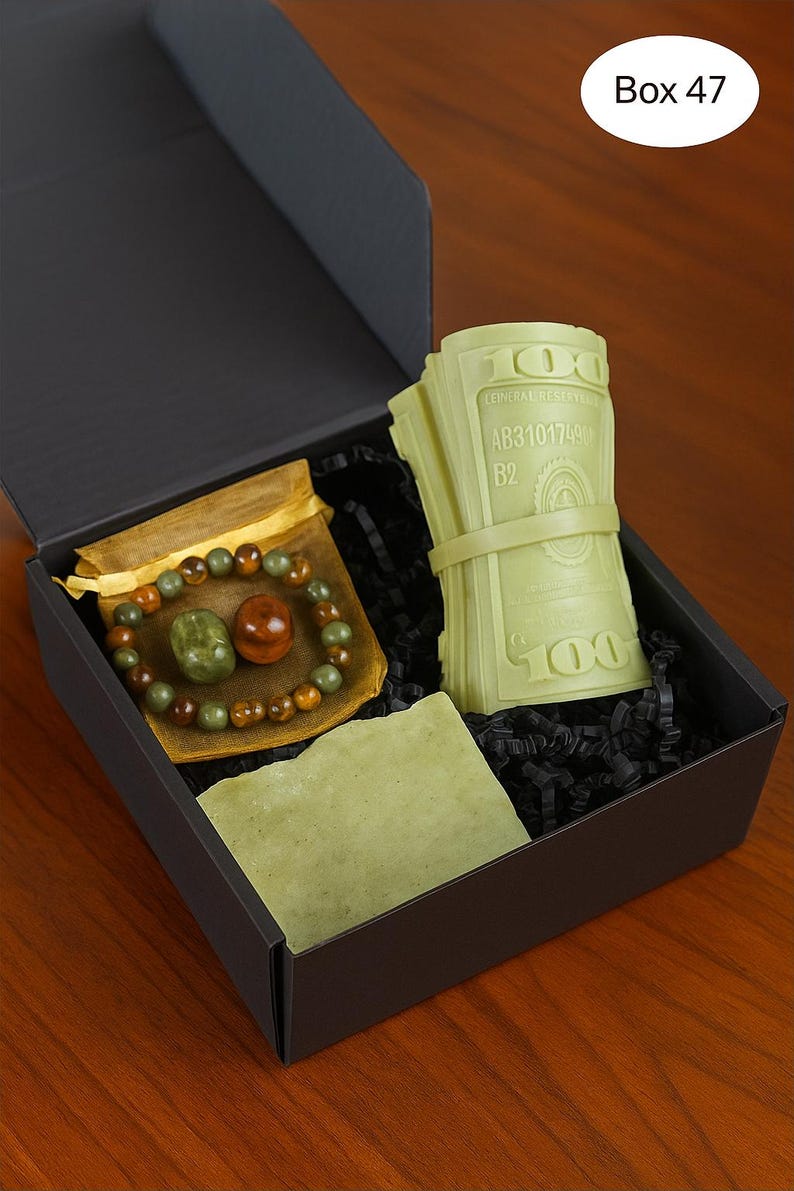 Prosperity Gift Set Manifest Money Attract Money Wealth Bracelet for ...