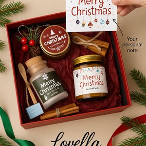 Christmas Self Care Gift Box – Holiday Spa Relaxation Basket With ...