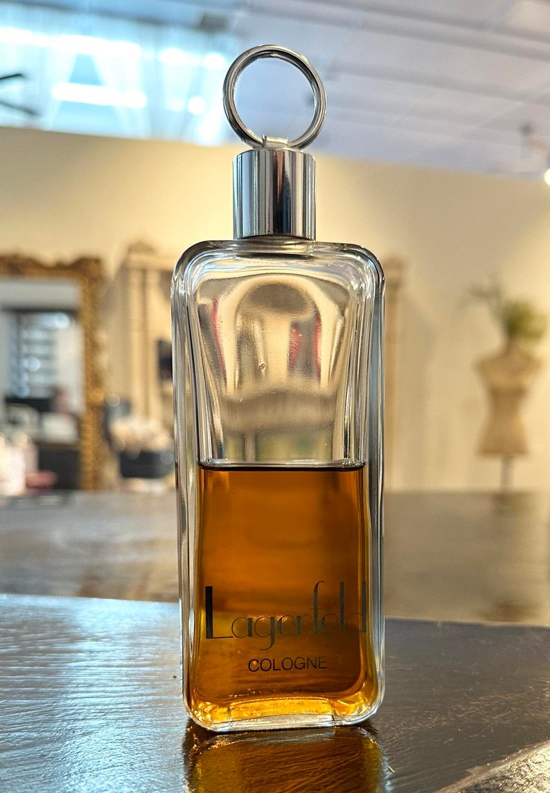 Vintage Lagerfeld Men's Cologne 4 Oz (half Full) - Etsy