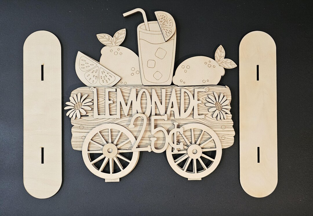 Interchangeable Wagon,lemons Stand Replacement, Lemonade Decor, Summer ...