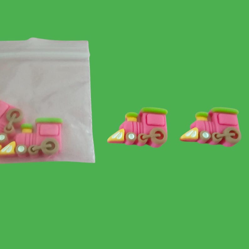 Flatback Cartoon Dollhouse Train Miniatures - Etsy
