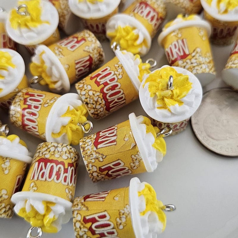 Popcorn Earrings - Etsy