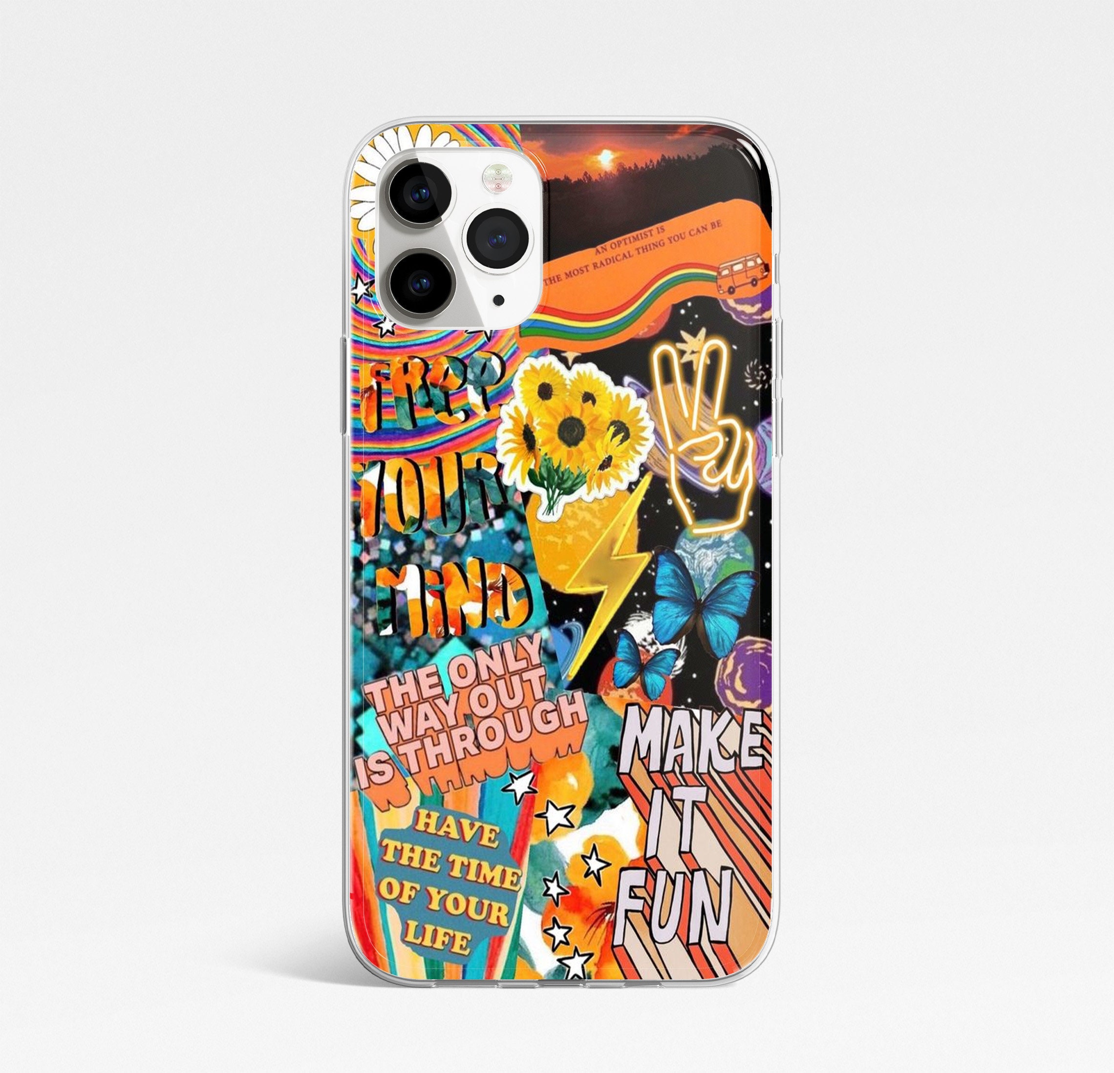 Retro Phone Case 70's 80's 90's Vintage Cover Fit for iPhone 15 Pro Max ...