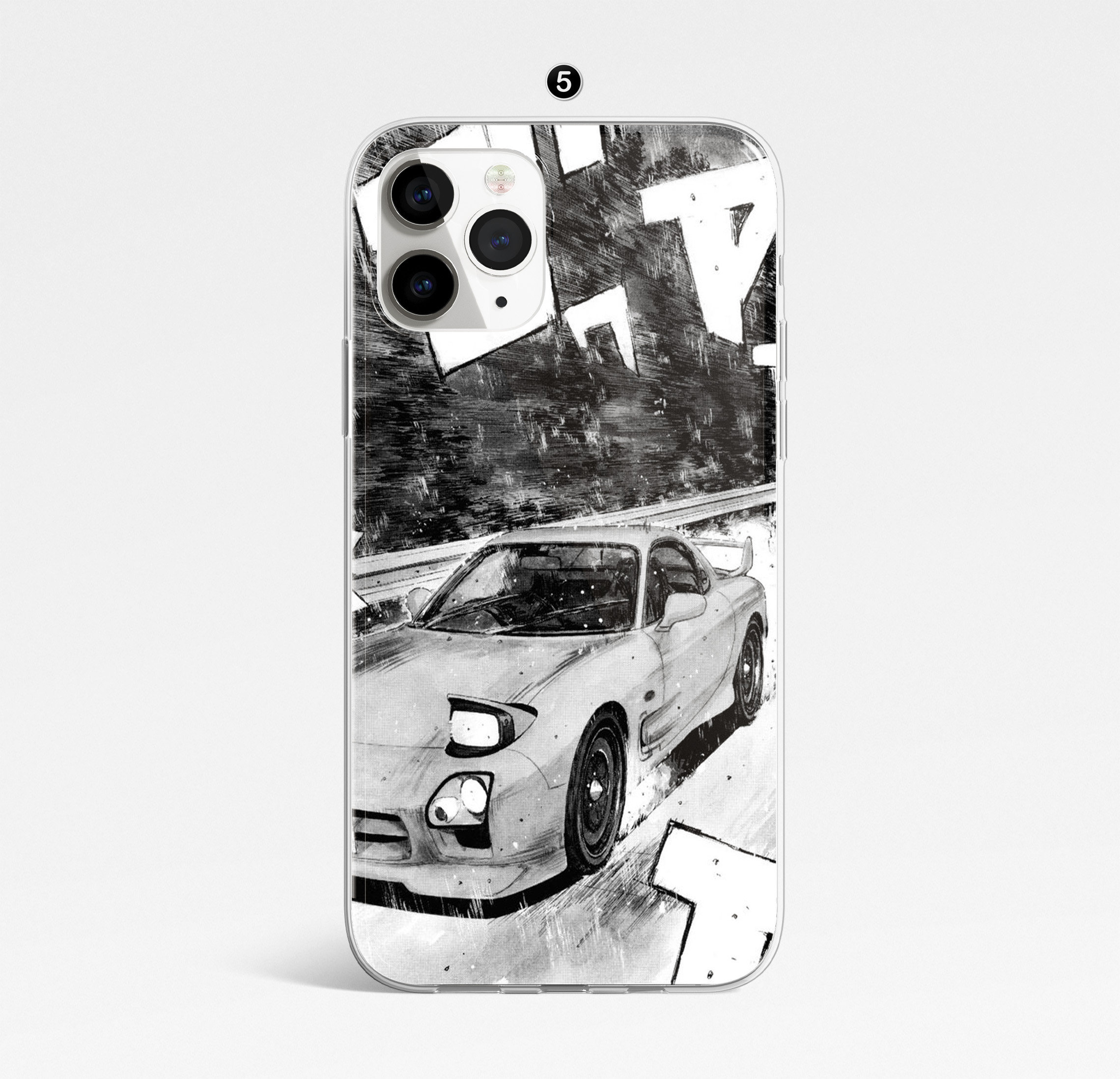 JDM Phone Case Initial D Japanese Car Cover Fit for iPhone 15 Pro Max ...