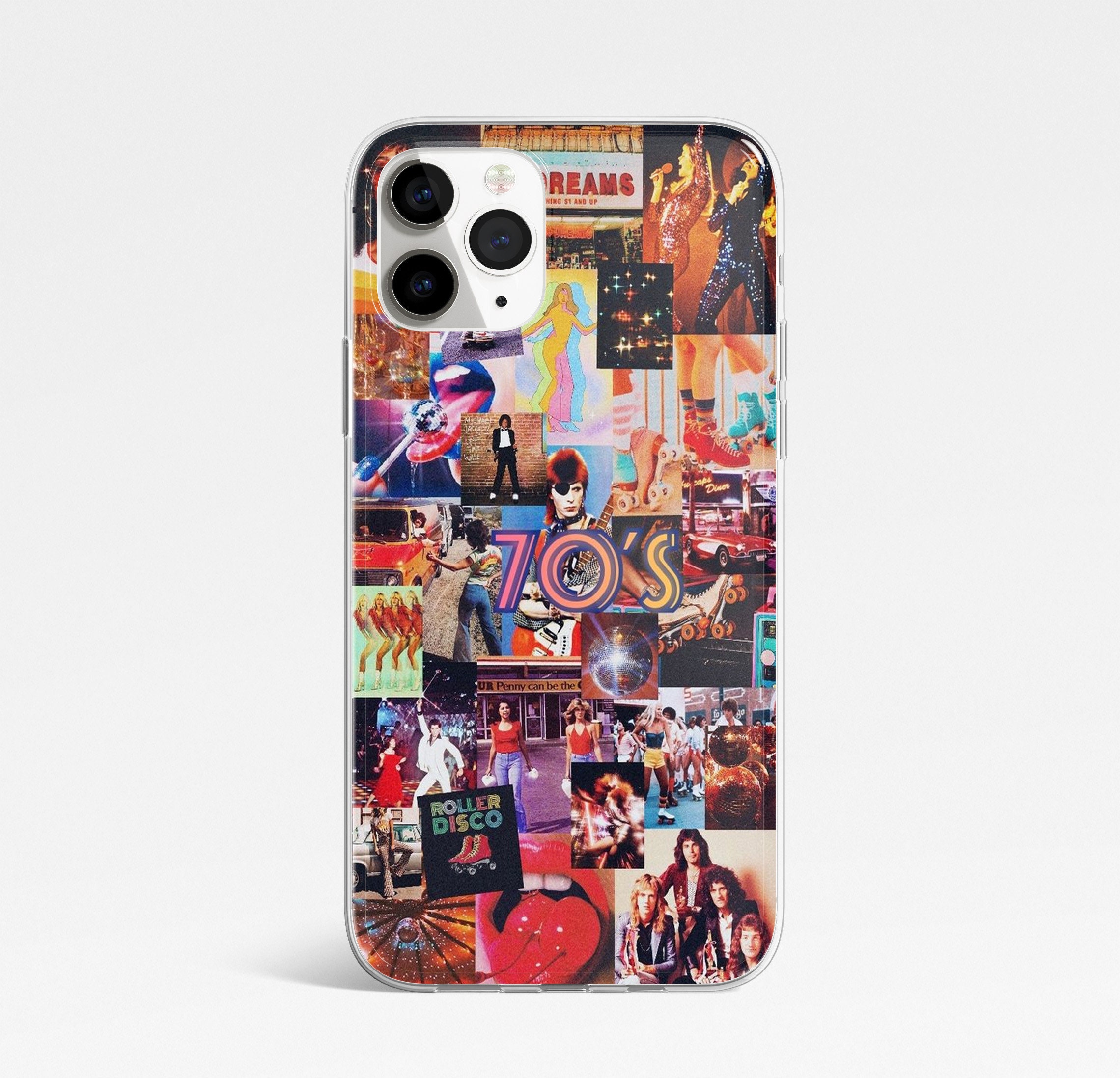 Retro Phone Case 70's 80's 90's Vintage Cover Fit for iPhone 15 Pro Max ...