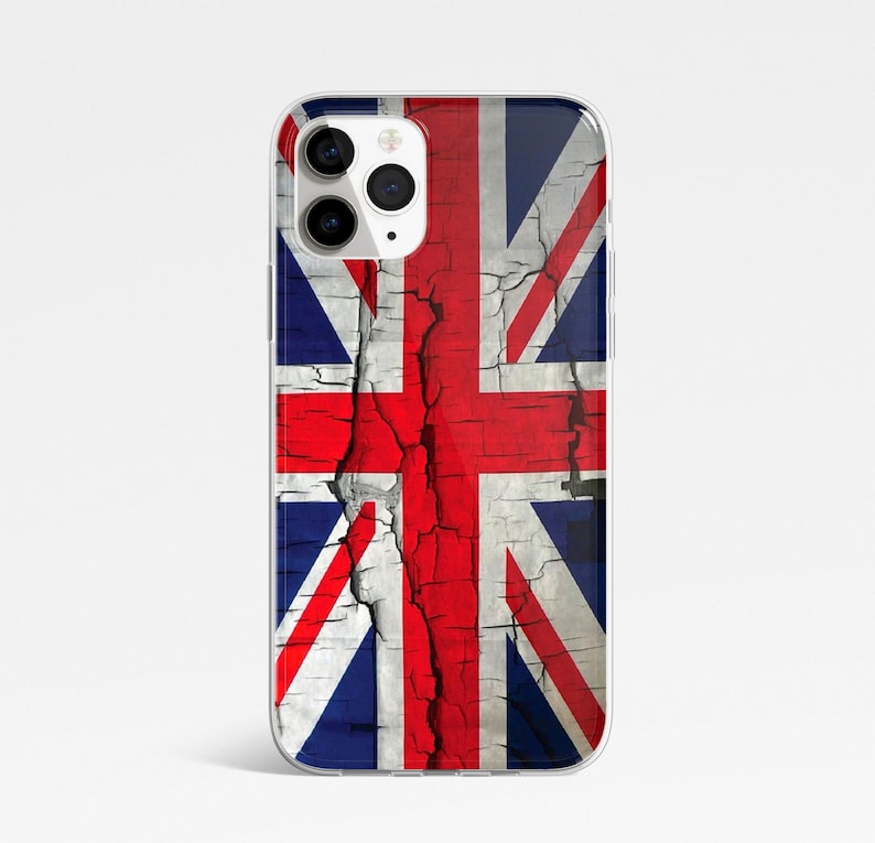 United Kingdom Phone Case British Flag Cover Fit for iPhone 15 Pro Max ...