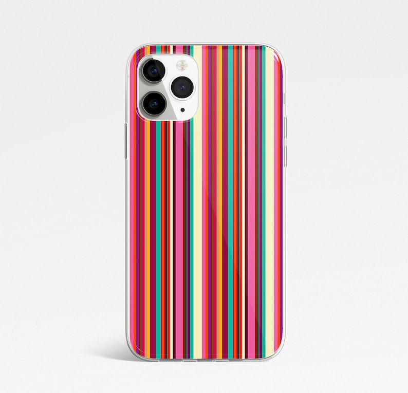 Stripe Phone Case Aesthetic Modern Striped Cover for iPhone 15 Pro Max ...