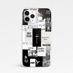 Bible Verse Phone Case Christianity God Cover Fit for iPhone 15 Pro Max ...