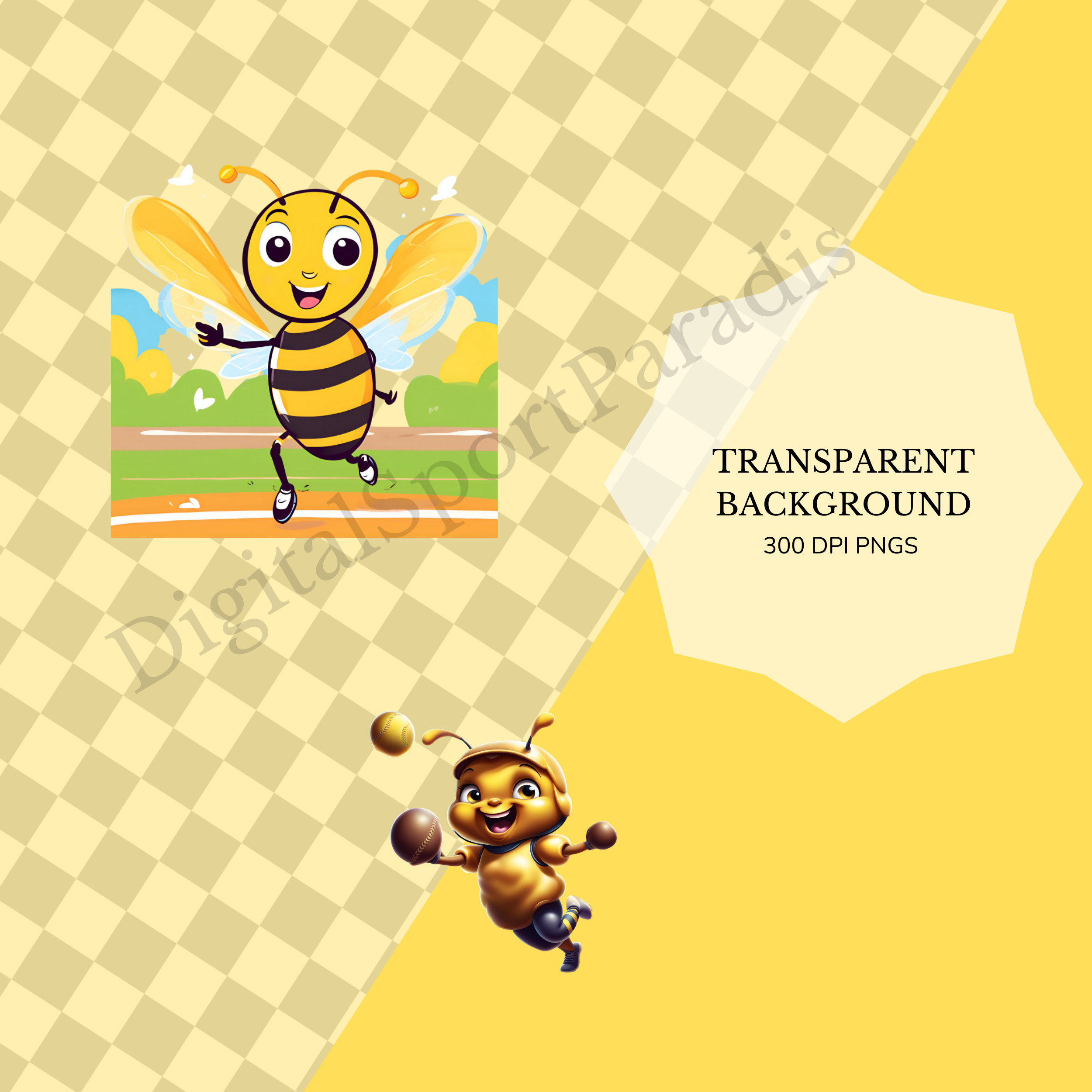 Sports Clipart, Bee Png, Sports Cards, Cute Bee Png, Baby Shower ...