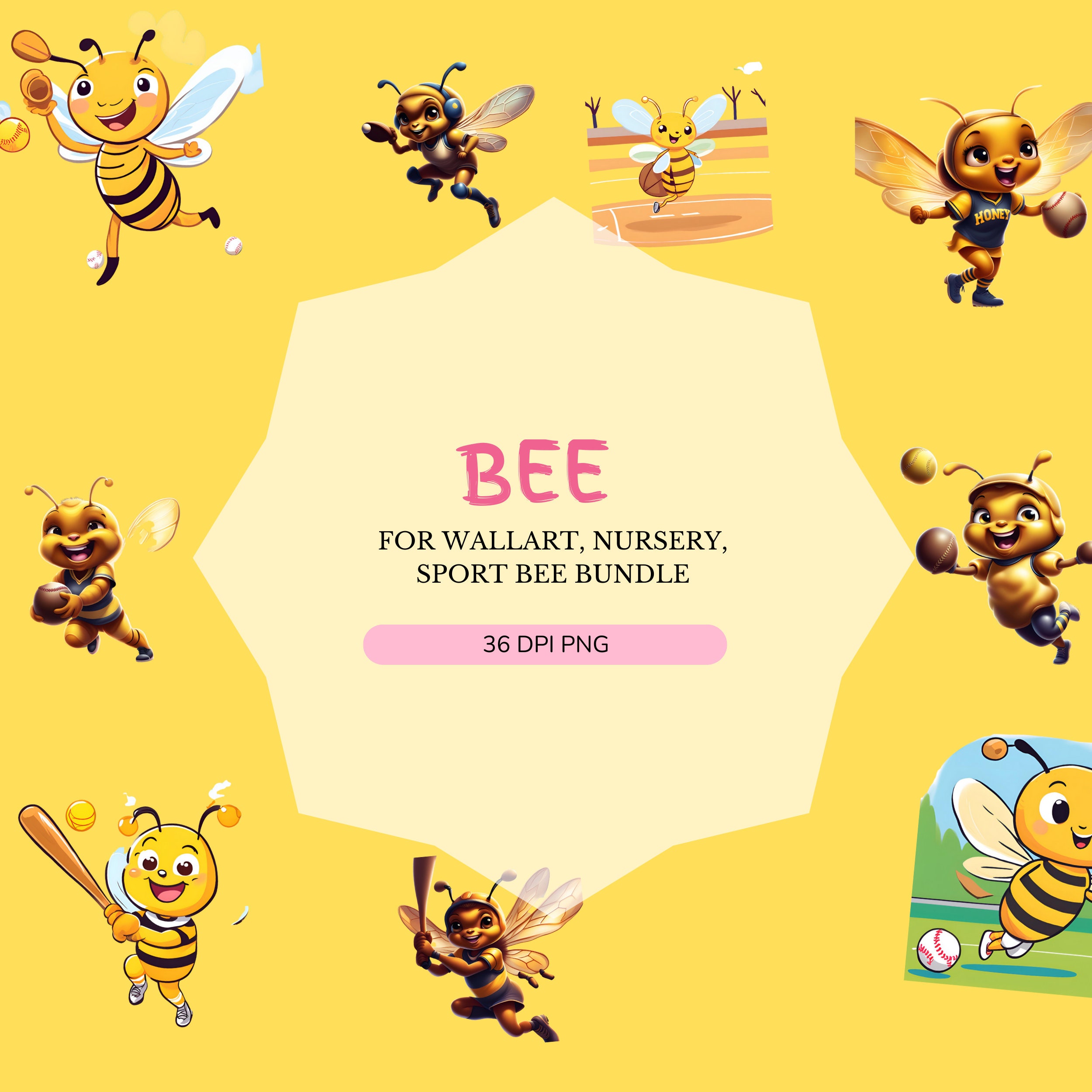 Sports Clipart, Bee Png, Sports Cards, Cute Bee Png, Baby Shower ...