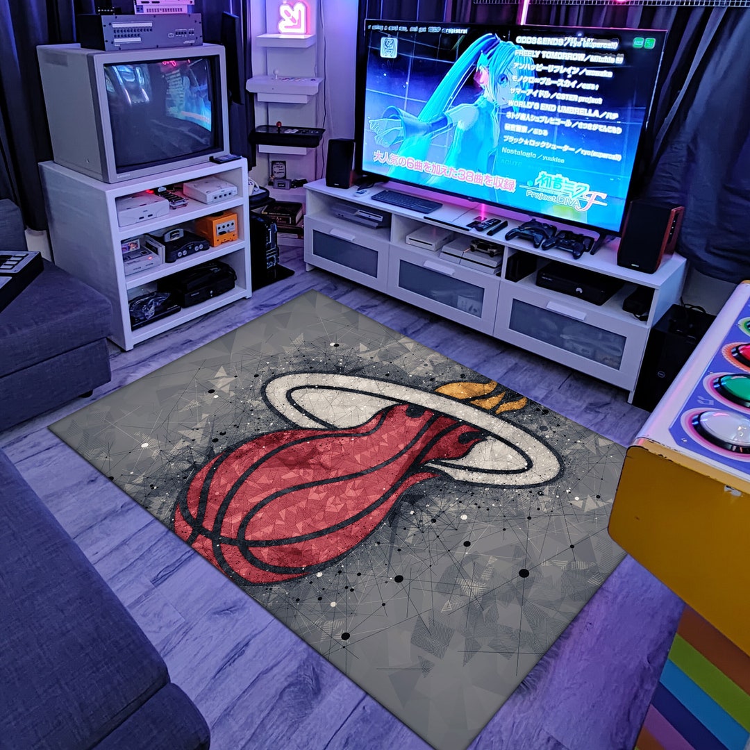 Basketball Rug, Nba Fan Made Rug, Sports Rug, Florida Basketball Rug ...