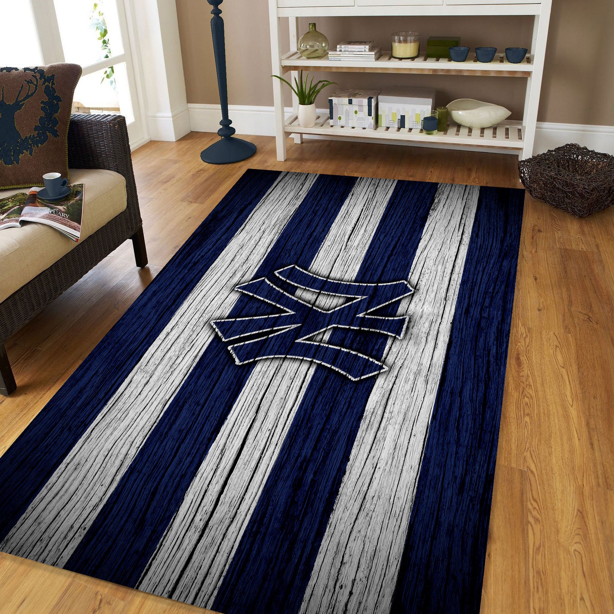 New York Yankees Rug, American Baseball, MLB Rug, Baseball Rug, Sports ...