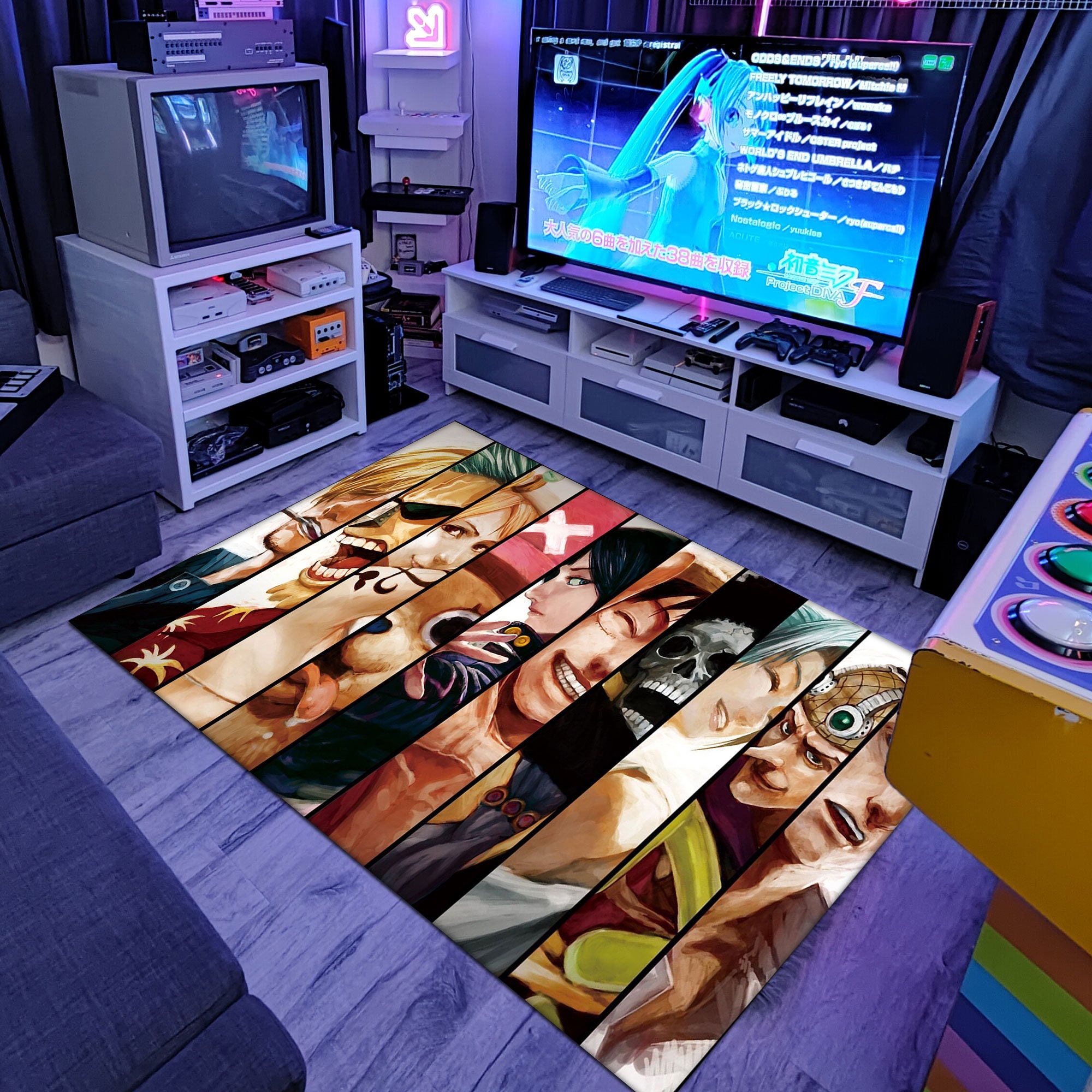 One Piece Rug, One Piece Characters, Anime Rug, Manga Rug, , Kids Room ...