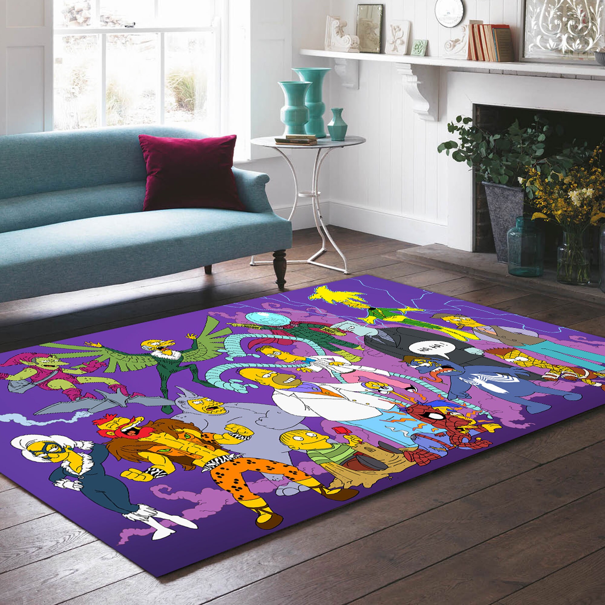 The Simpsons Rug, the Simpsons Characters, the Simpsons Artwork ...