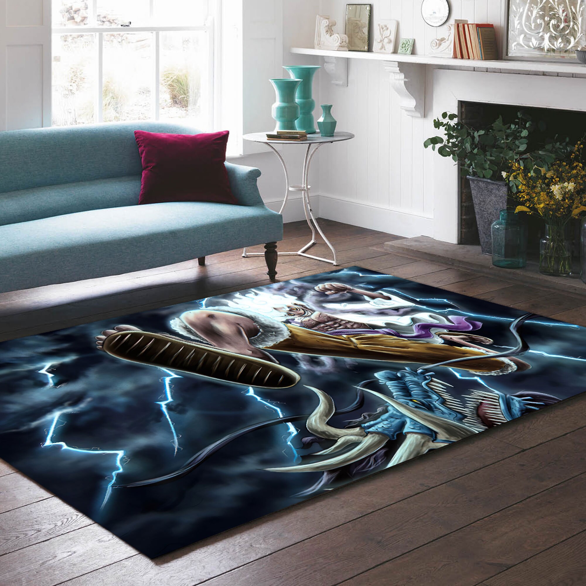 One Piece Rug, Luffy, Anime Rug, Manga Rug, , Kids Room Rug, Home Decor ...