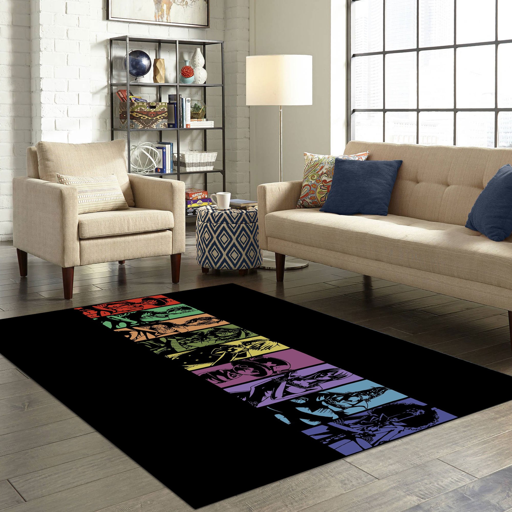 One Piece Characters, One Piece Rug, Anime Rug, Manga Rug, , Kids Room ...