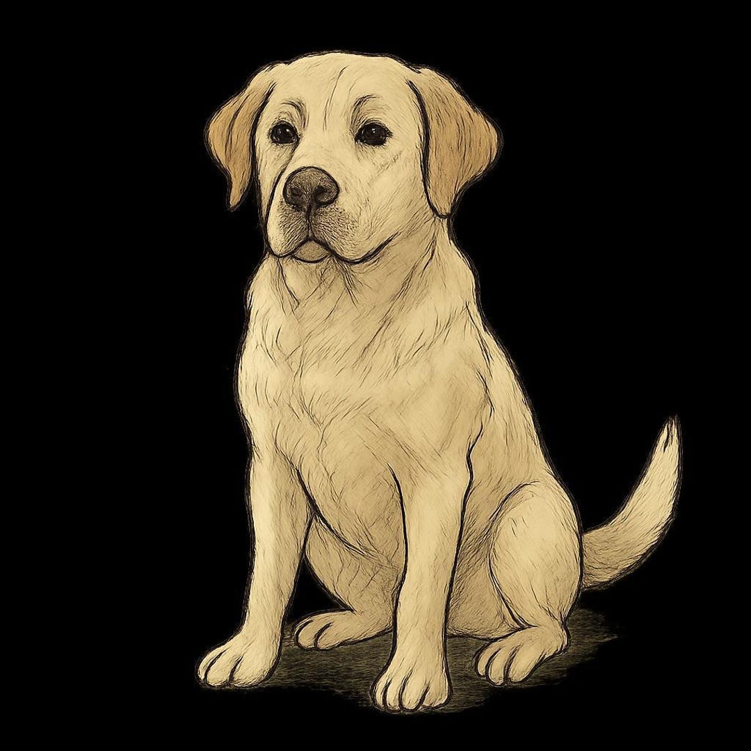 Sticker Labrador Car Sticker Weatherproof Outdoor Vinyl Sticker ...