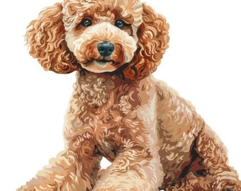 Toy Poodle on Board Car Window Sticker Caniche Pudelhund Dog Sign Decal ...