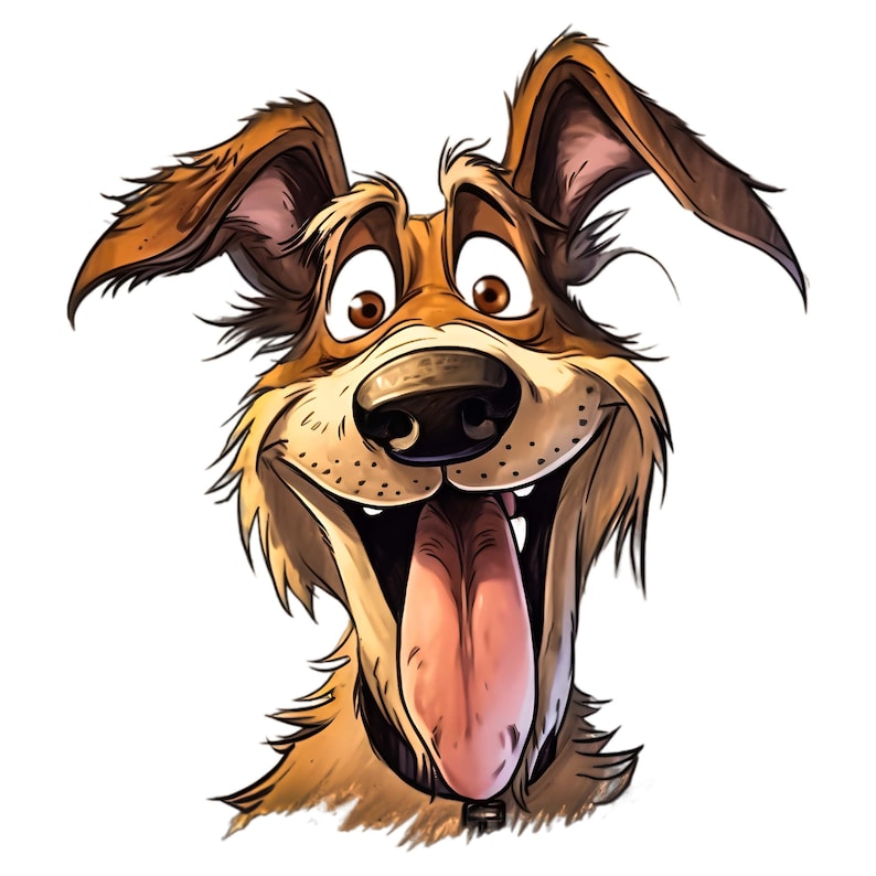 3X Funny Dog Car Stickers in Cartoon Style for Cars Laptops Suitcases ...